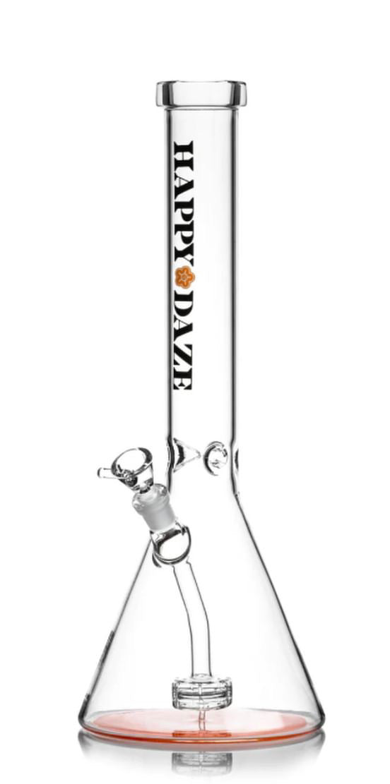 Happy Daze-16” Beaker Bong – Natural Gold Farms